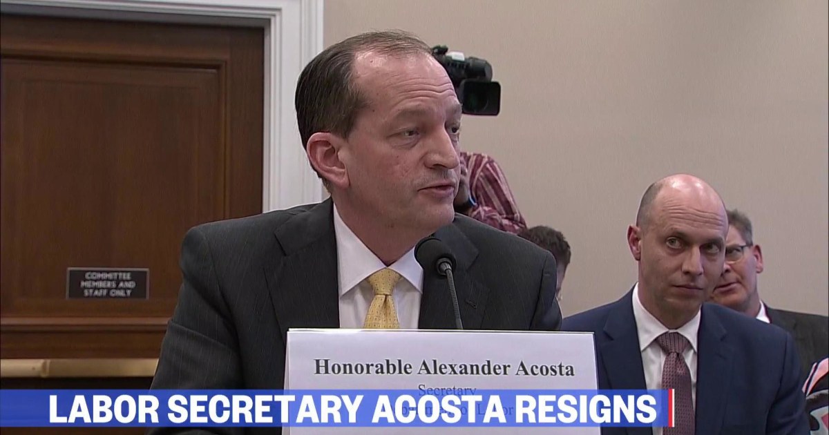 Alex Acosta out, Barry approaches land, AI bot wins in poker