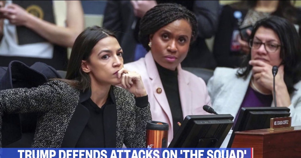 Trump’s tweets attack AOC, Puerto Rico protest, Scarlett Johansson ...