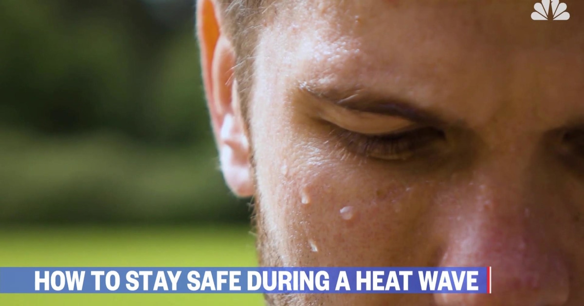 How to stay safe during a heat wave