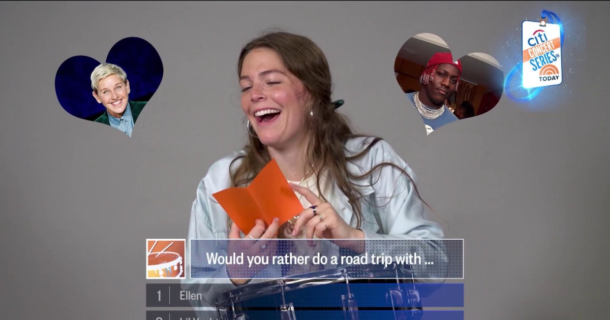 Maggie Rogers details her go-to song, ideal road trip partner and more