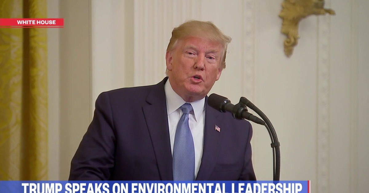 Trump on climate change: We will defend environment and jobs