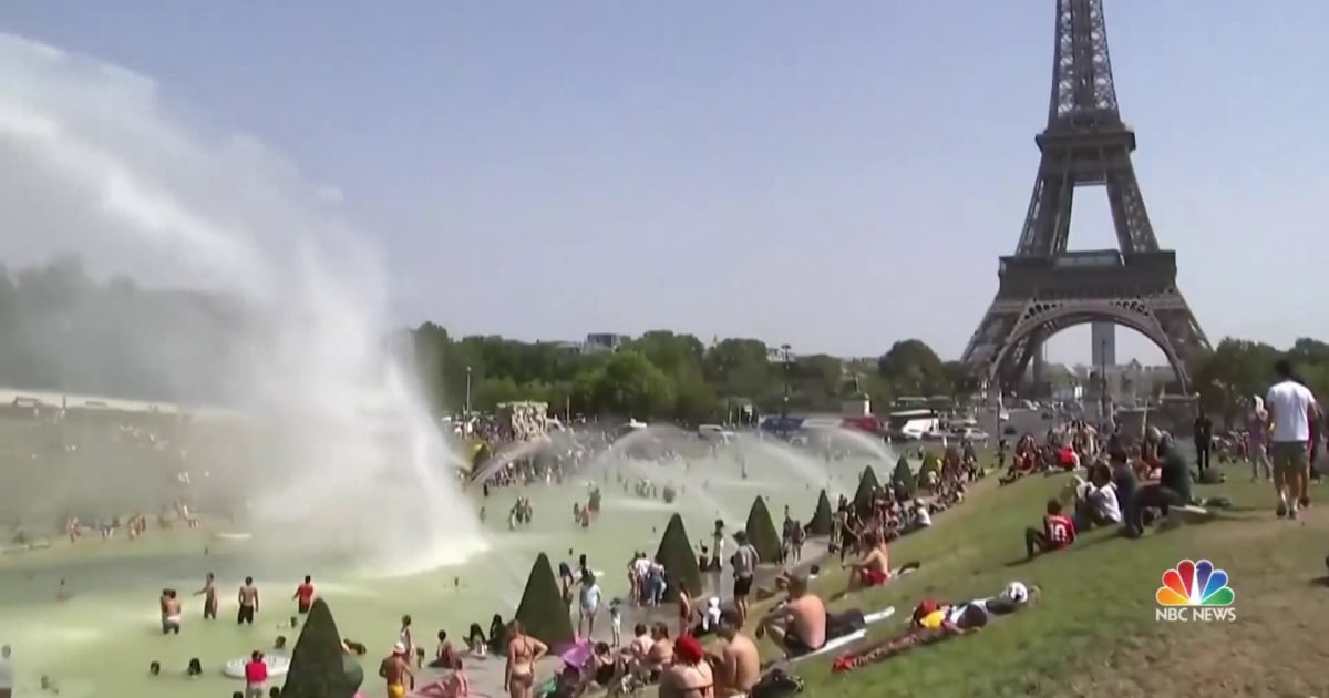 European heat wave breaks records and raises concerns