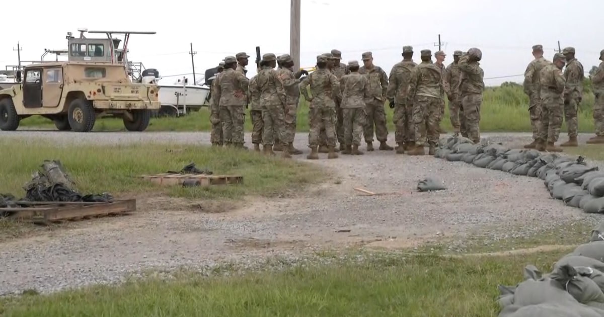 Residents evacuate in advance of Tropical Storm Barry’s possible life ...