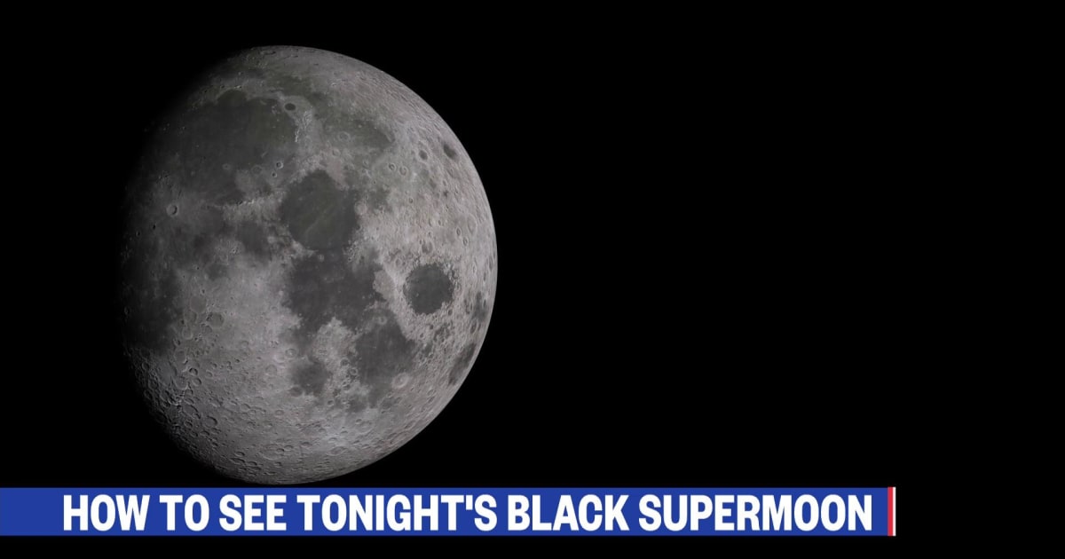 Rare black moon to hang over North America