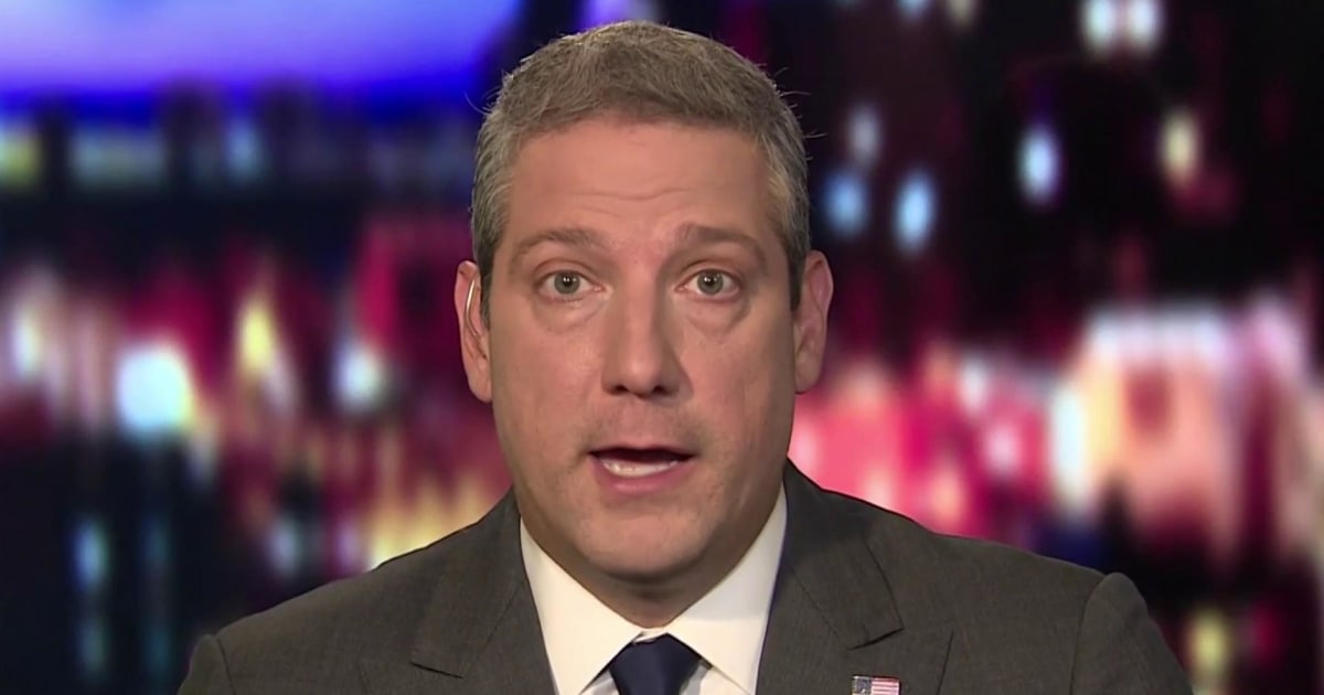 Rep. Tim Ryan on President Trump: ‘I feel like he’s incapable of ...