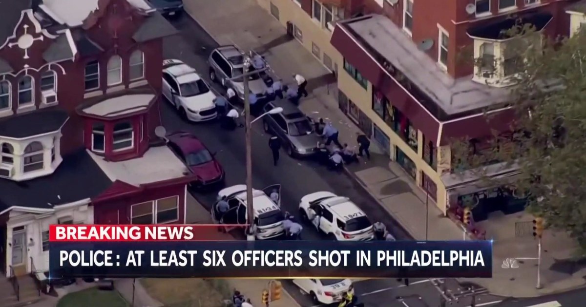Multiple police officers shot in Philadelphia