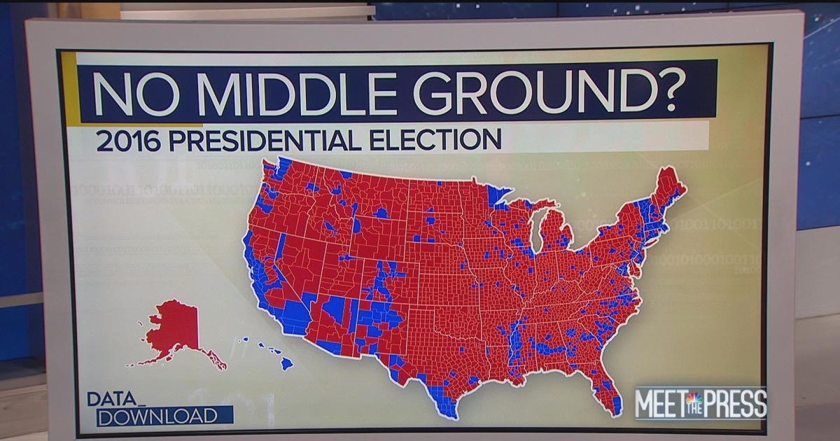 Election maps show 'middle ground' communities are disappearing