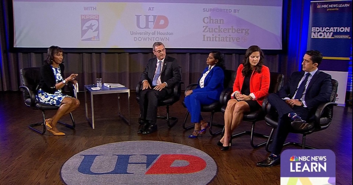 NBC News Learn panel on the state of Houston schools