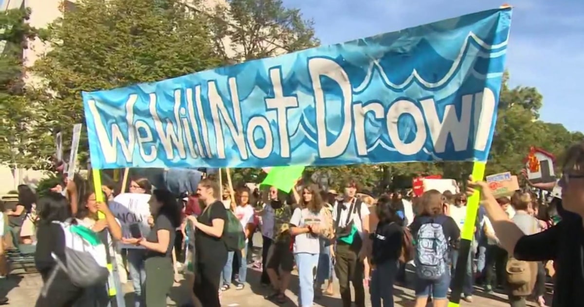 Watch: Climate change marches across the globe