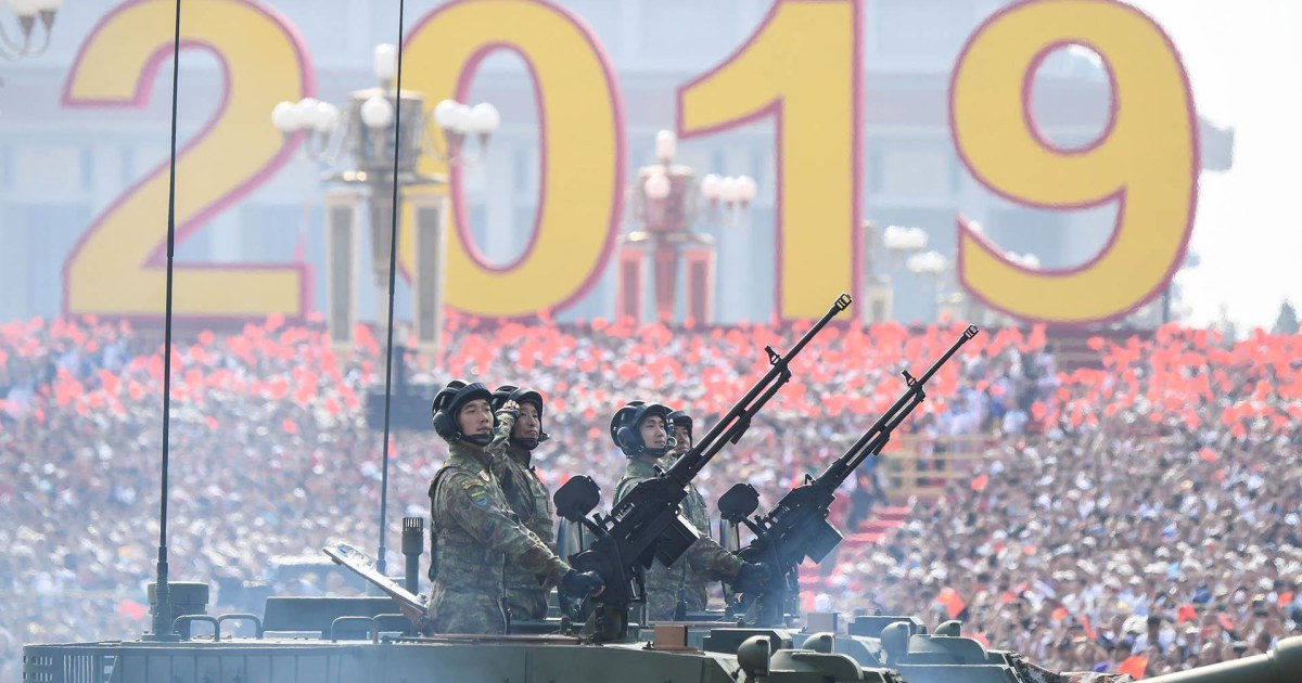 China celebrates 70 years of Communist rule with Tiananmen Square parade