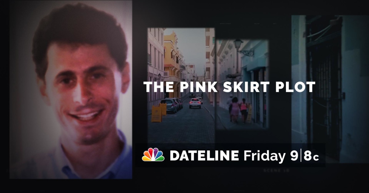 DATELINE FRIDAY SNEAK PEEK: The Pink Skirt Plot