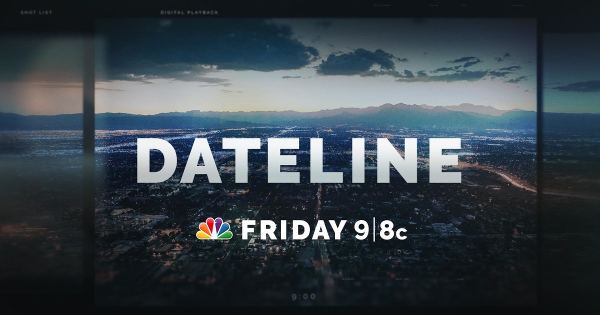 DATELINE FRIDAY PREVIEW: The Plan