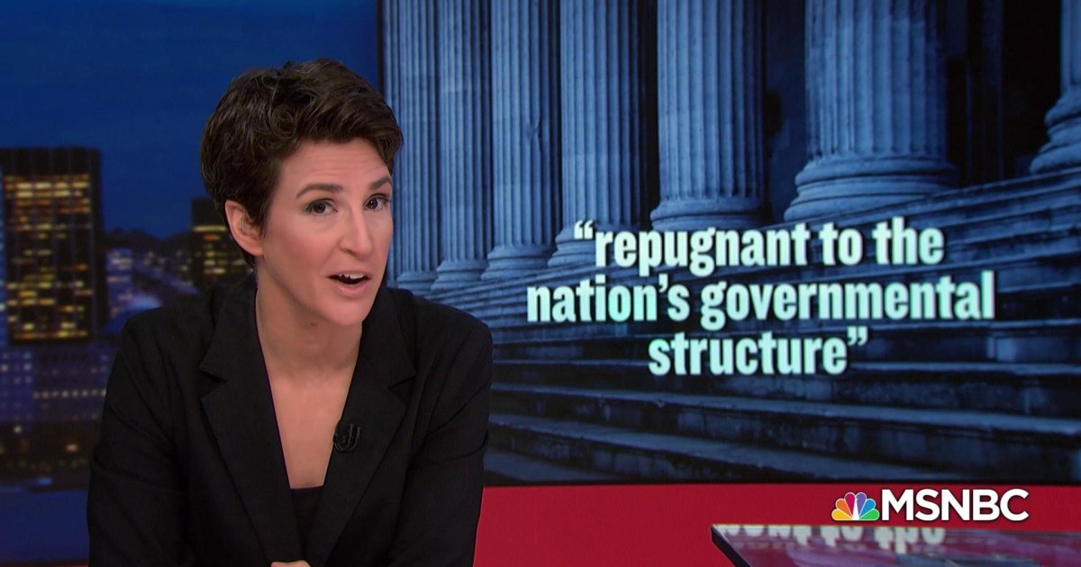 Trump reaches end of legal rope on 'executive immunity' excuse