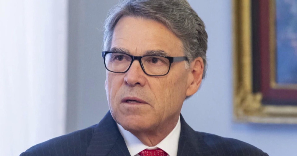 Energy Secretary Rick Perry, one of Trump's 'three amigos,' reportedly ...