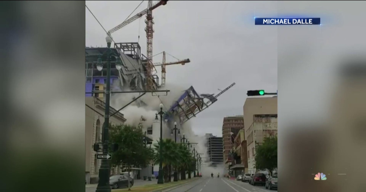 New Orleans Hard Rock Hotel construction site partially collapses ...