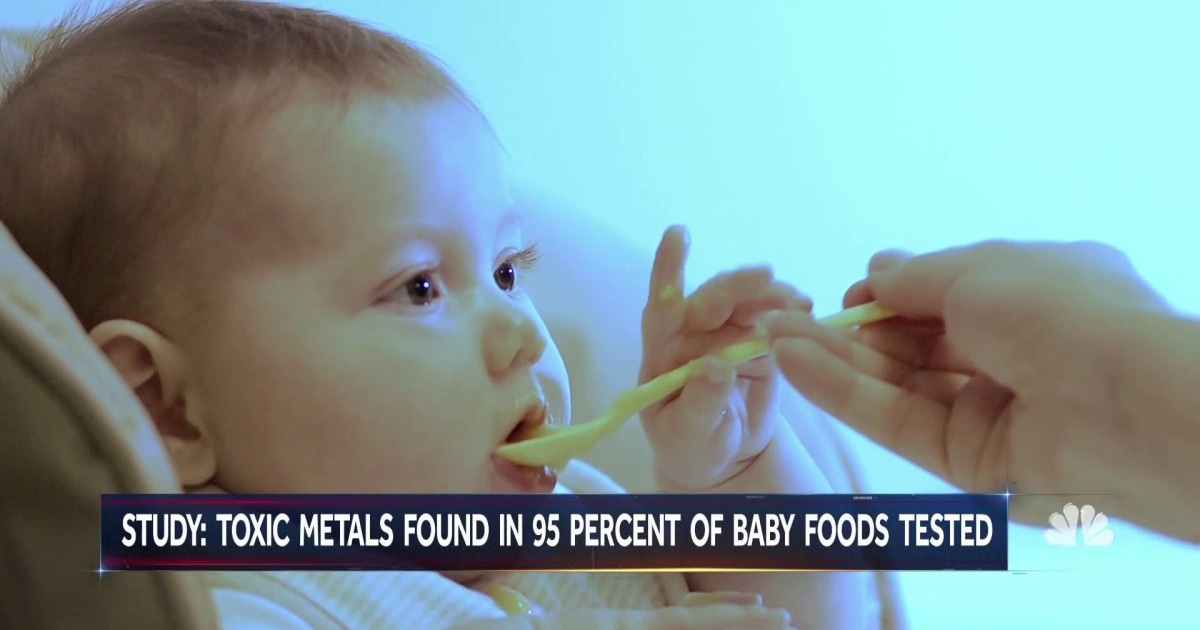 Toxic metals in baby food more widespread than thought, new study shows