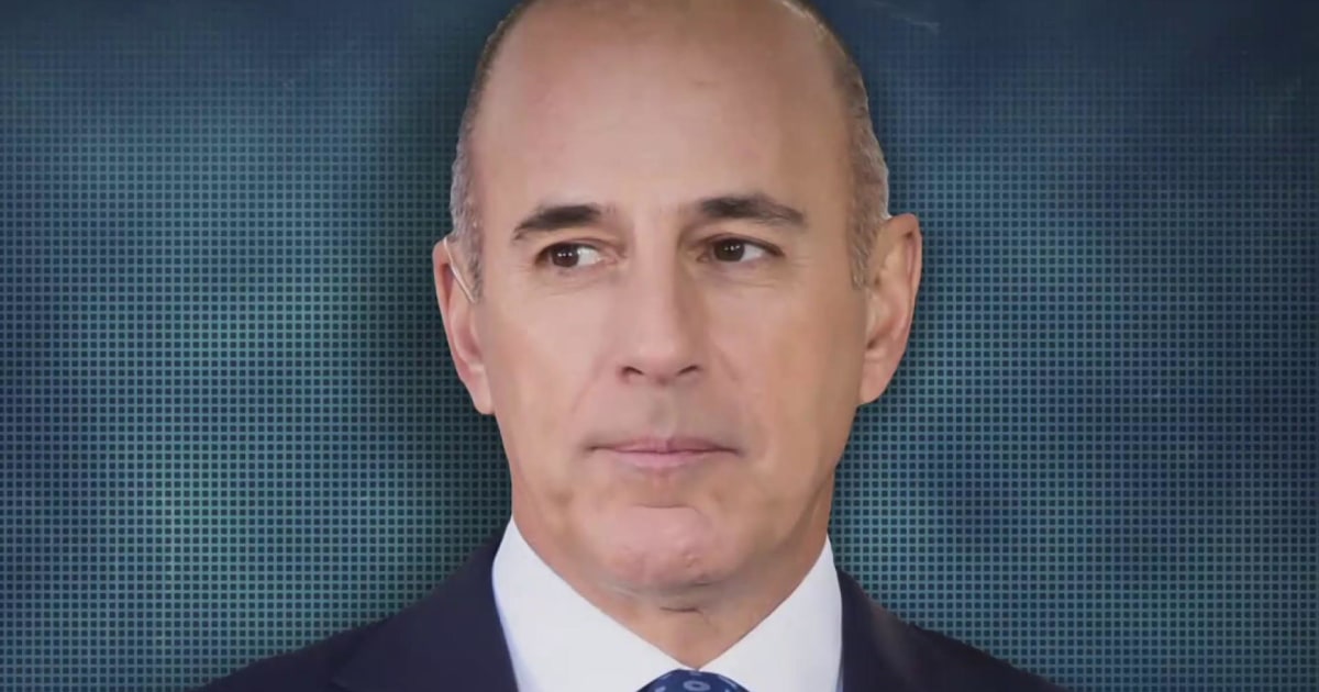 New allegation against former NBC News anchor Matt Lauer