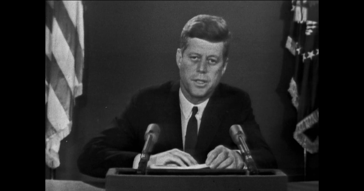 From the archives: Kennedy addresses the nation on Cuban Missile Crisis