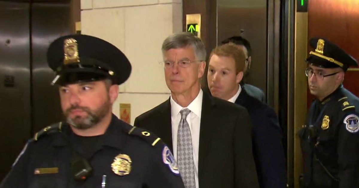 Bill Taylor testifies in impeachment inquiry