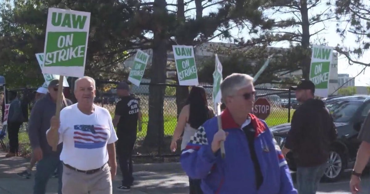 GM worker on strike: ‘It's just hard for our families’