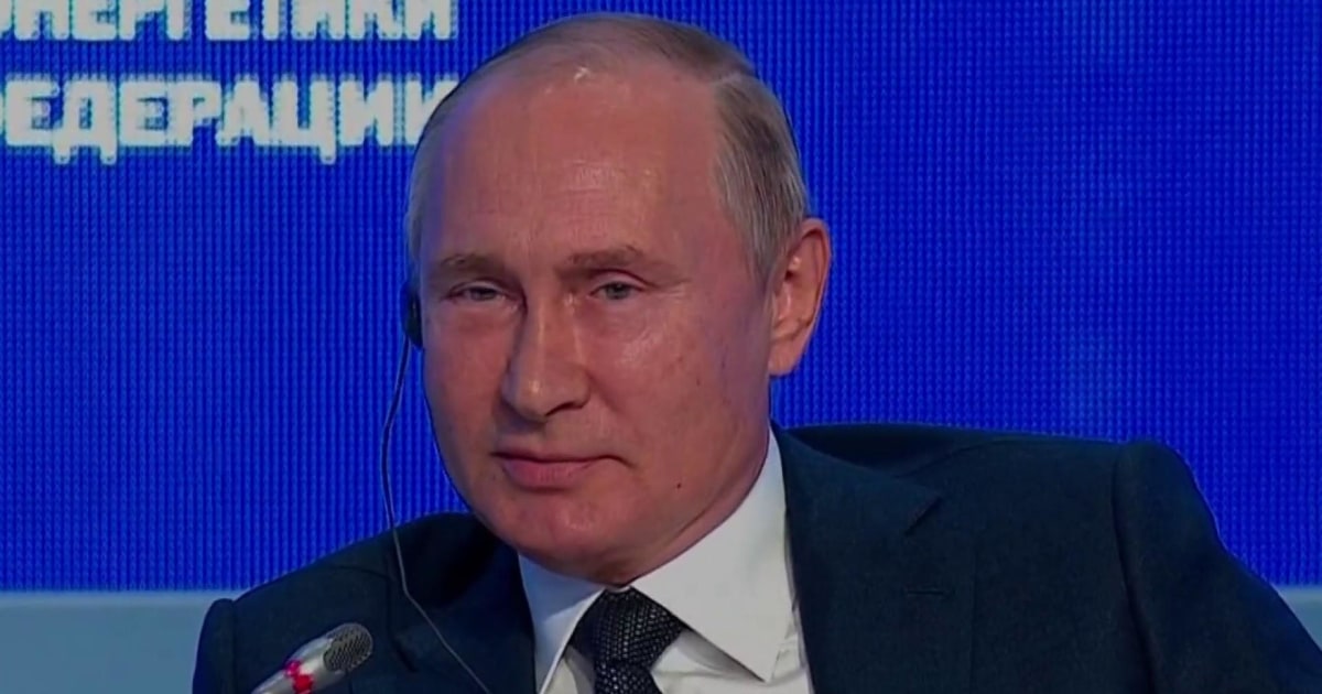 Vladimir Putin jokes about meddling in 2020 U.S. election