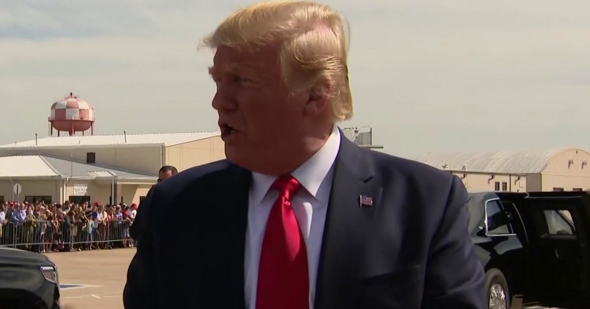 Trump comments on Turkey cease-fire ahead of MAGA rally