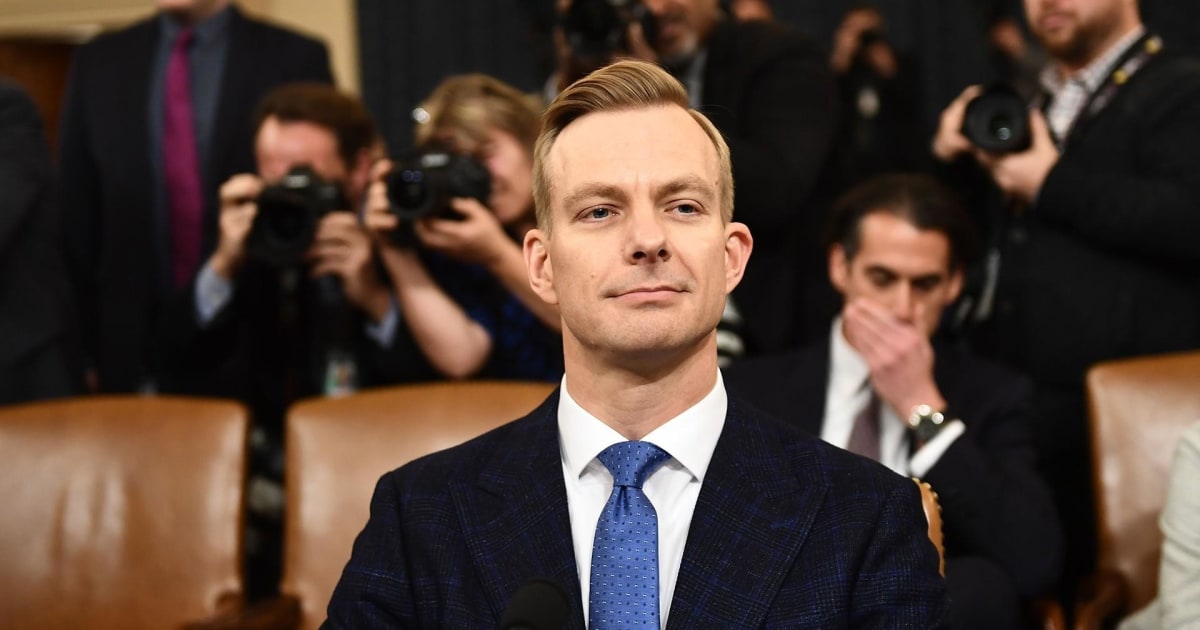 David Holmes describes overhearing Trump-Sondland phone call