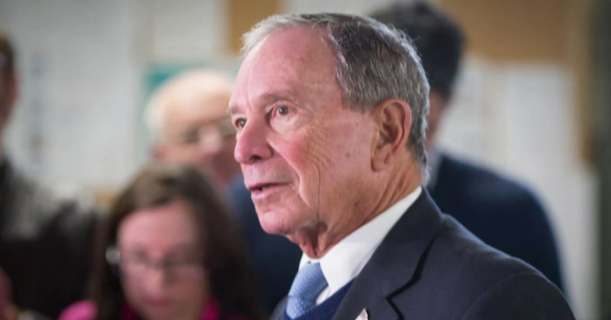 Michael Bloomberg enters 2020 presidential race