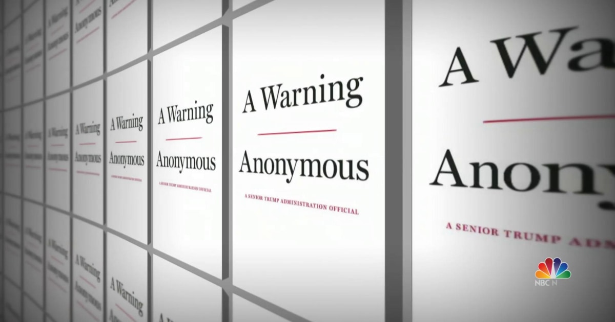 New claims about the president in Anonymous’ soon-to-be published book