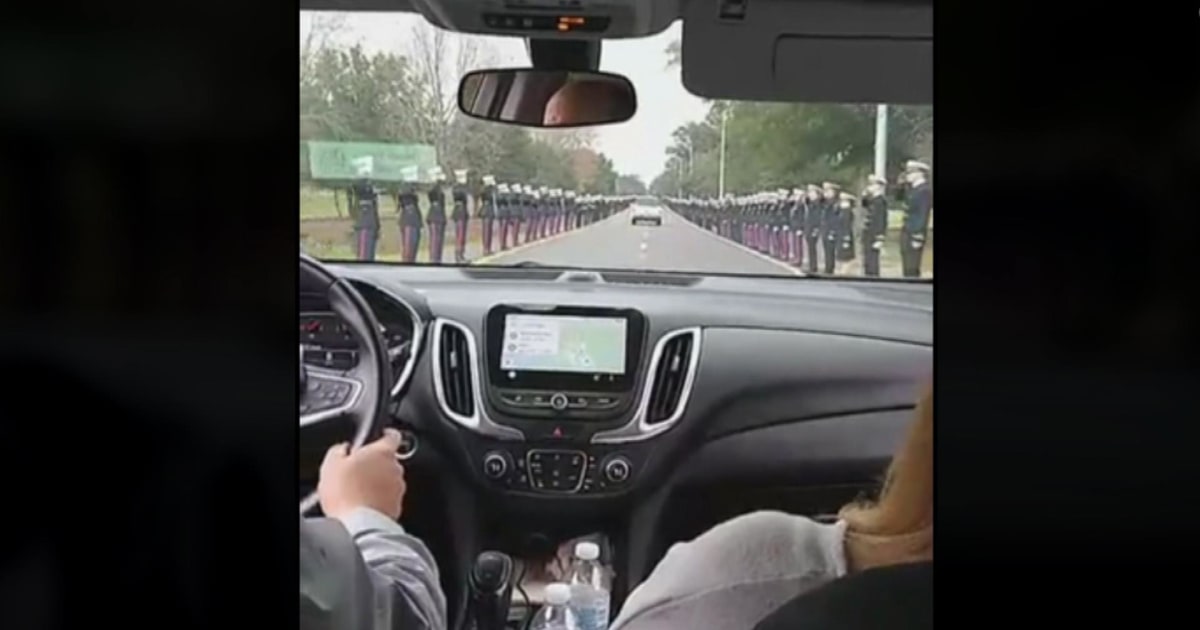 Video captures emotional funeral procession for Pensacola shooting ...