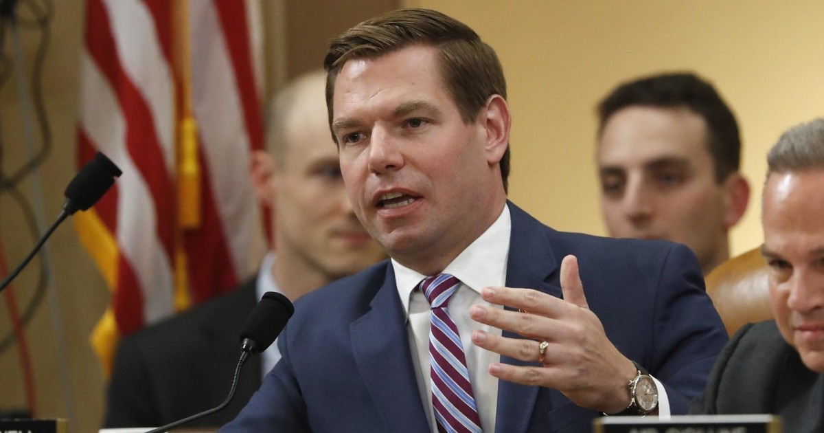 Eric Swalwell sums up impeachment case against Trump