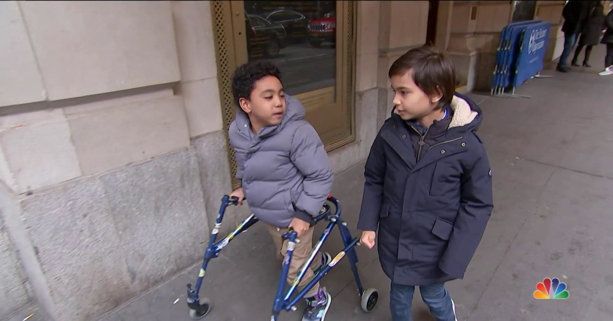Meet the boys with cerebral palsy playing Tiny Tim on Broadway this year