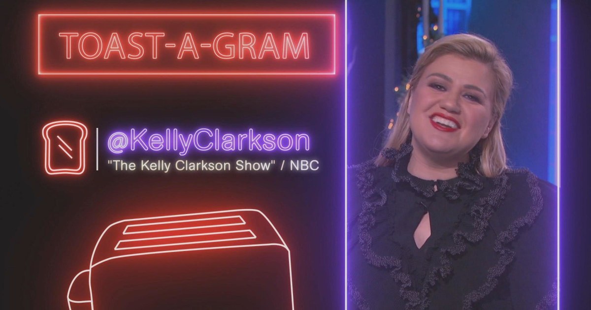 Celebrity Toast-A-Grams