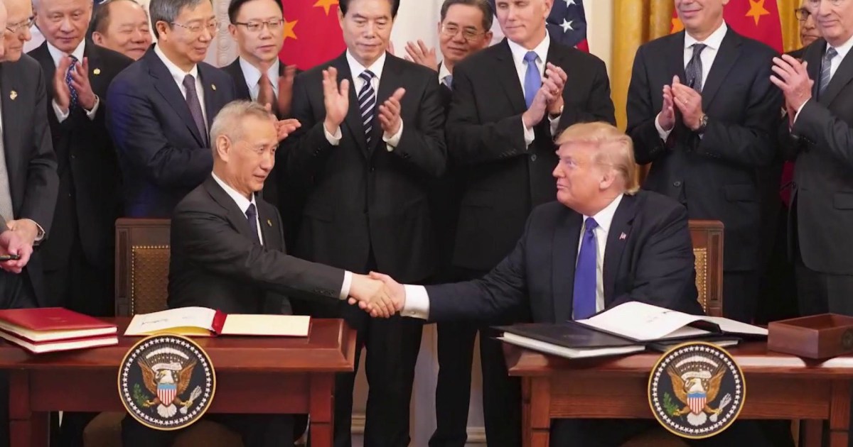 Trump admin touts two trade deals