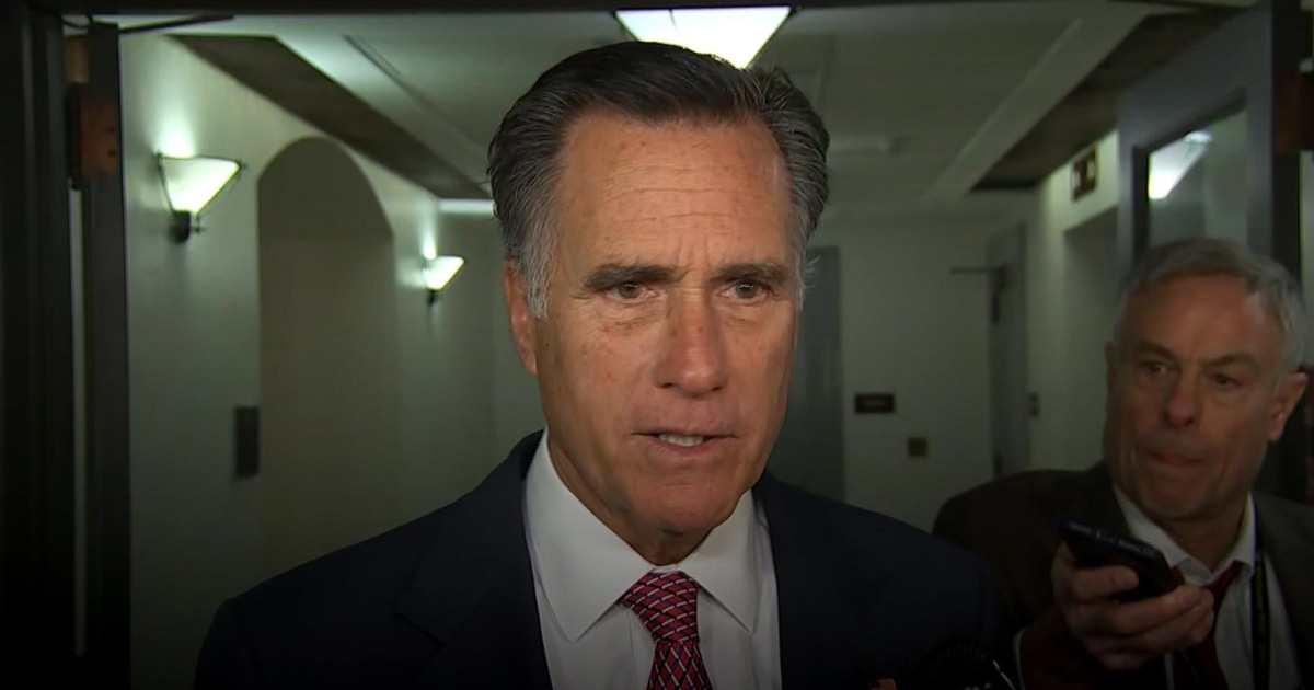 Mitt Romney Says He Wants To Hear John Bolton Testify