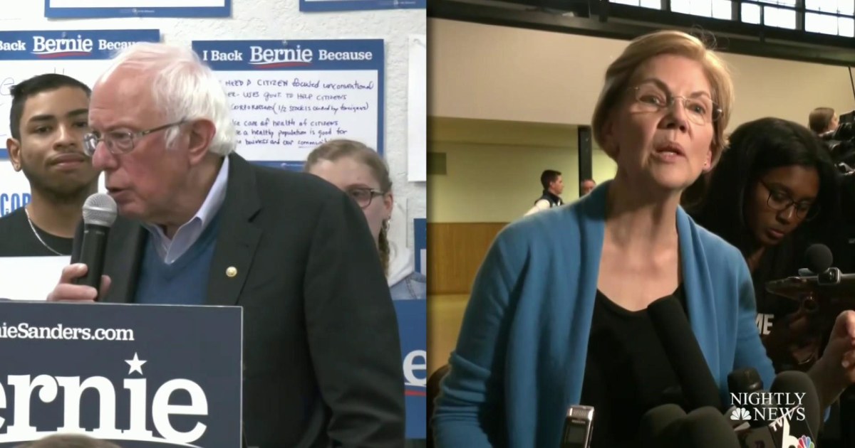 Sanders and Warren expected to spar over questions of gender and ...