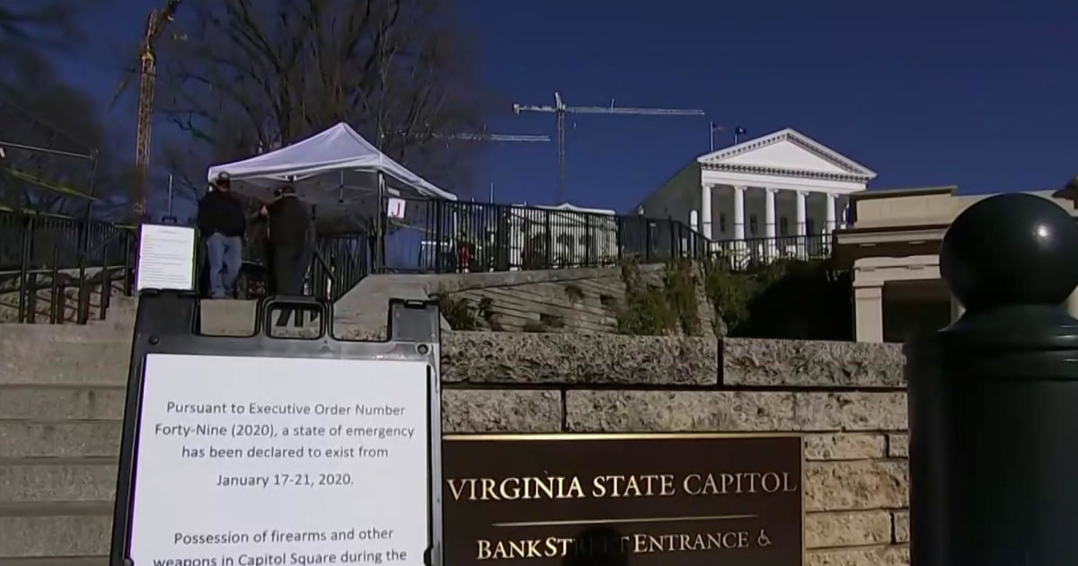 Richmond on edge ahead of pro-gun rally at Virginia Capitol