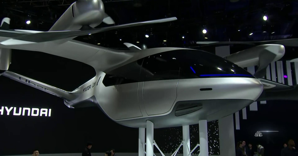 Flying cars unveiled at CES 2020