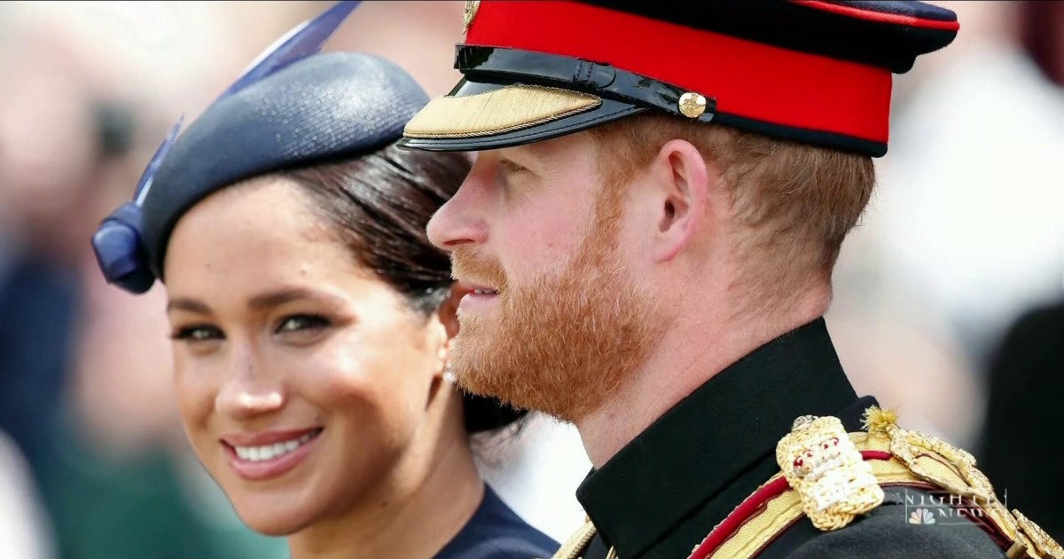 Queen reveals details of Harry and Meghan’s split from royal life