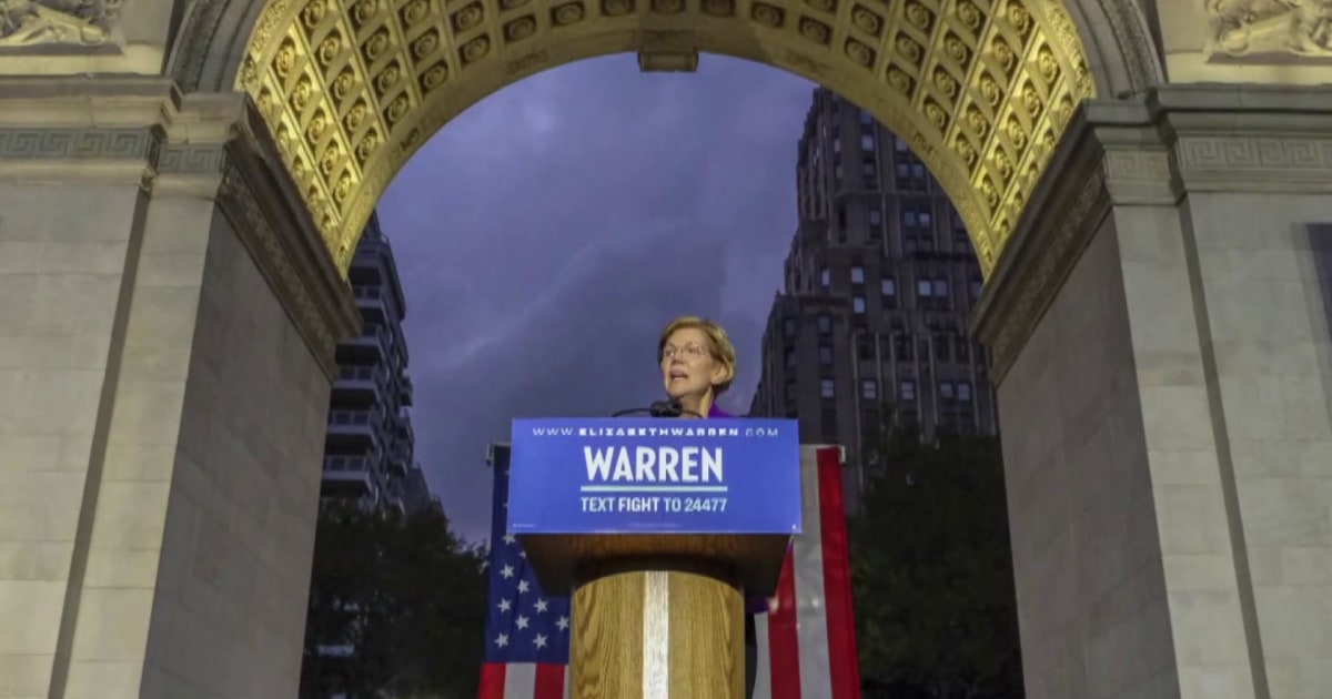 Castro joins Warren for Brooklyn campaign rally