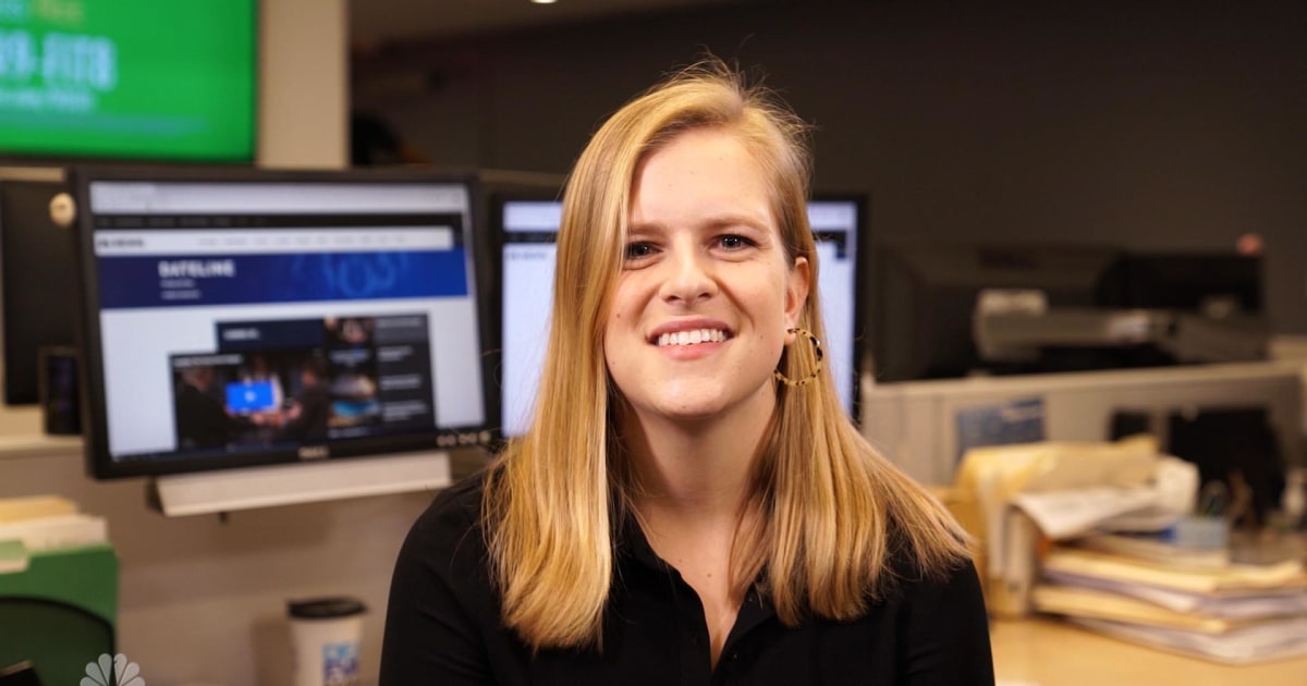 At the Desk Of: Sarah Goode, Dateline Assistant Producer