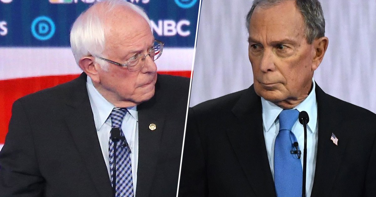 Sanders, Bloomberg spar over who has a better chance to beat Trump