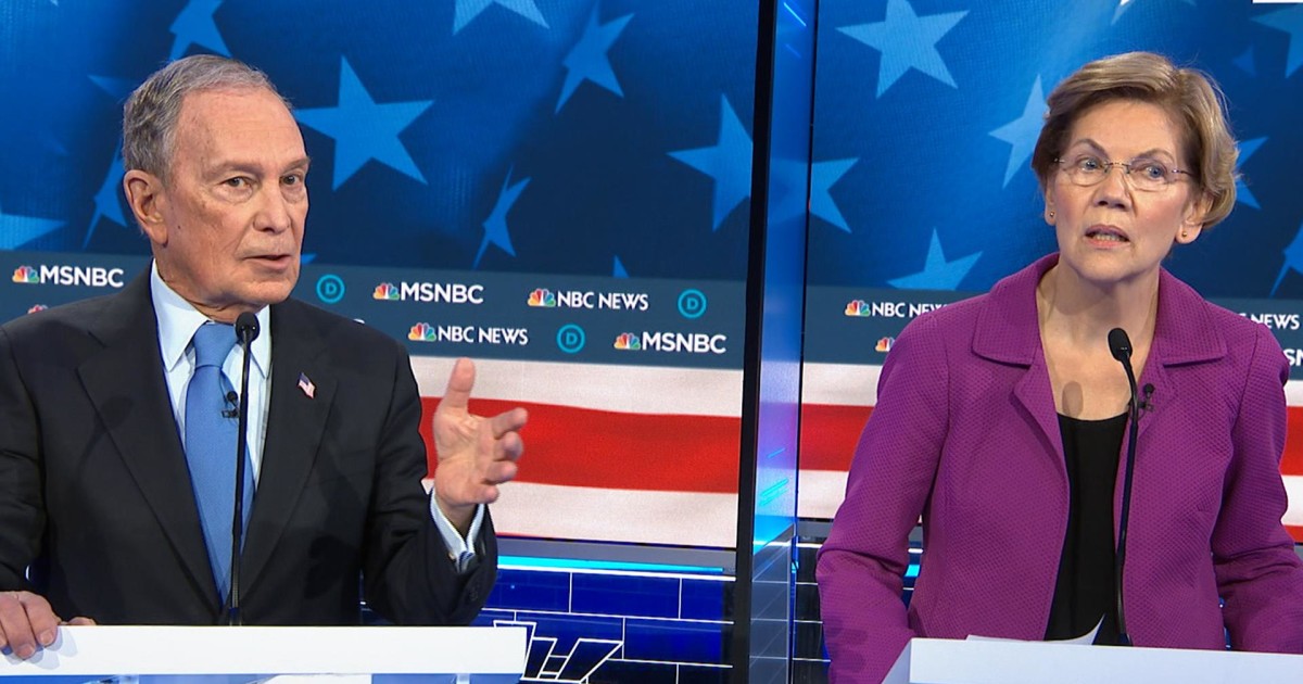 Watch Bloomberg defend NDAs as debate audience groans