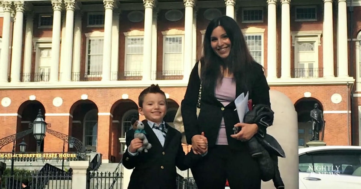 9-year-old Jacob Lemay and family advocate for other transgender kids