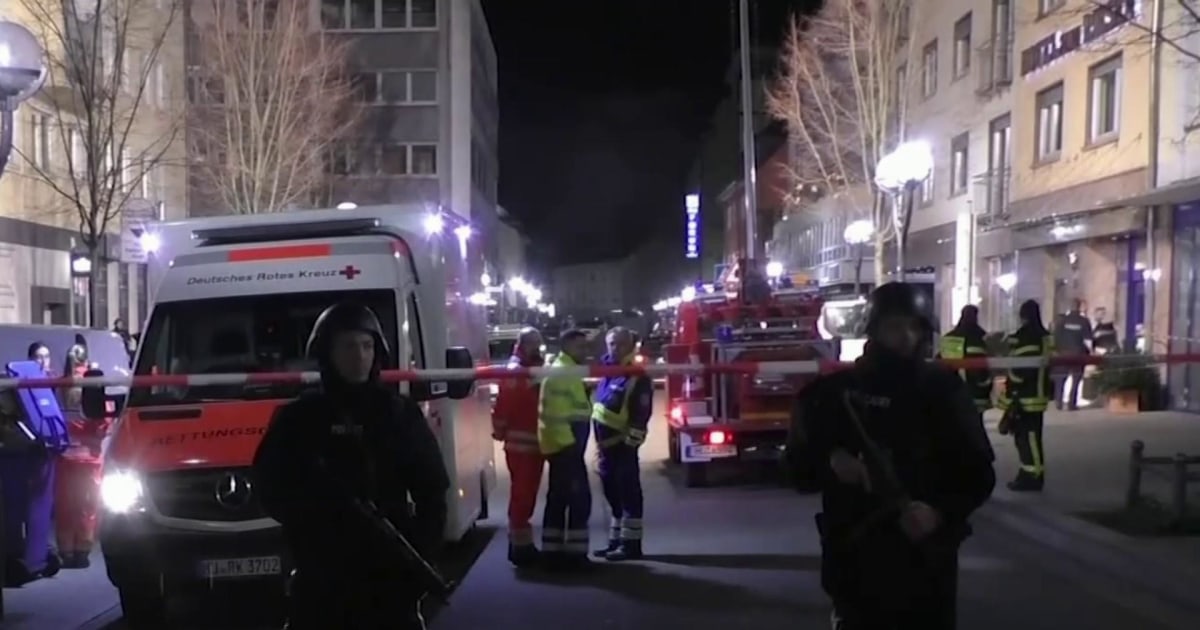 9 killed in Germany mass shooting, far-right motive suspected