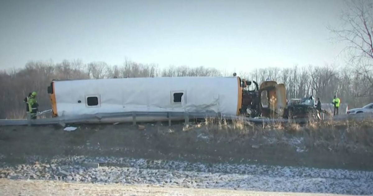 Shocking video of Ohio school bus crash sparks nationwide call for ...