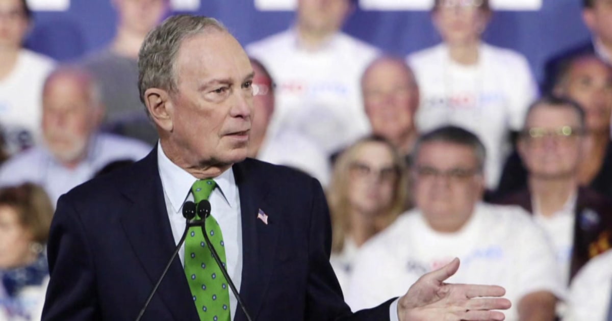 Bloomberg focusing on Super Tuesday states