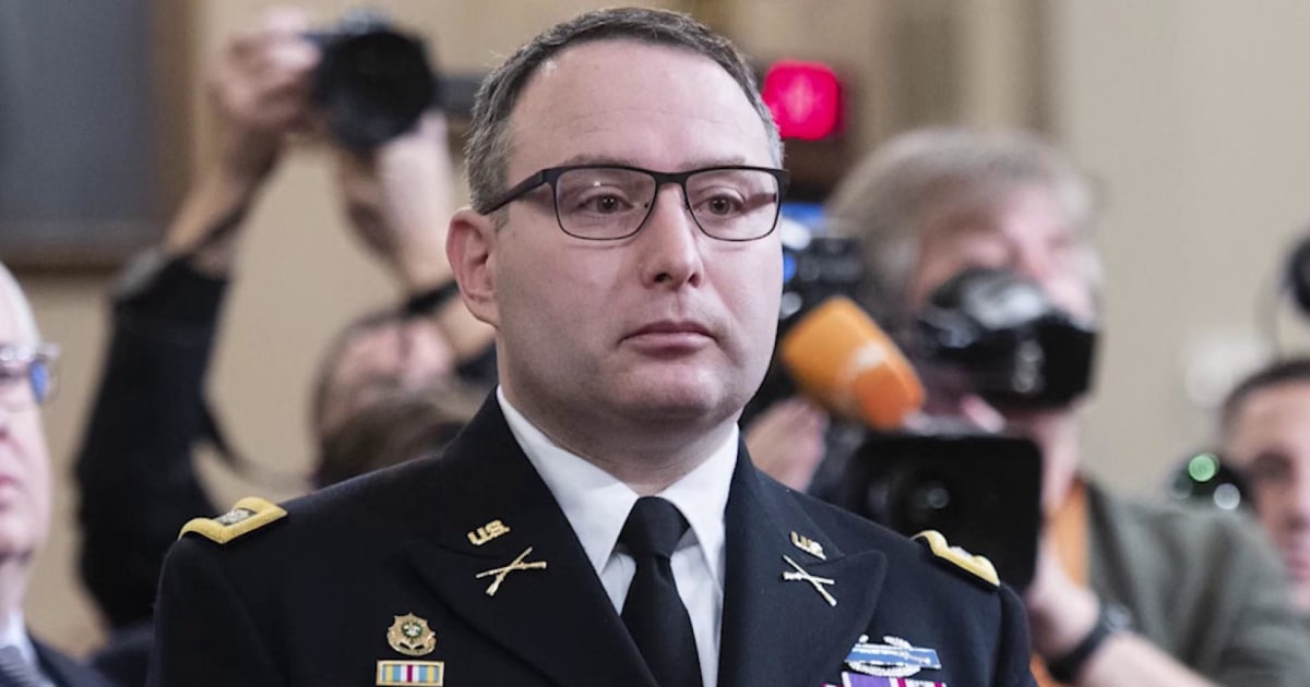 Vindman ’escorted’ from White house, Coronavirus death toll grows