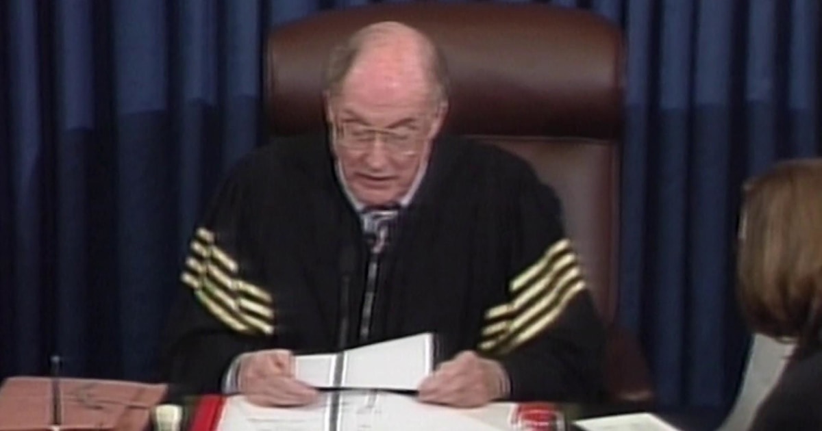 From the archives: Senate acquits Clinton on articles of impeachment