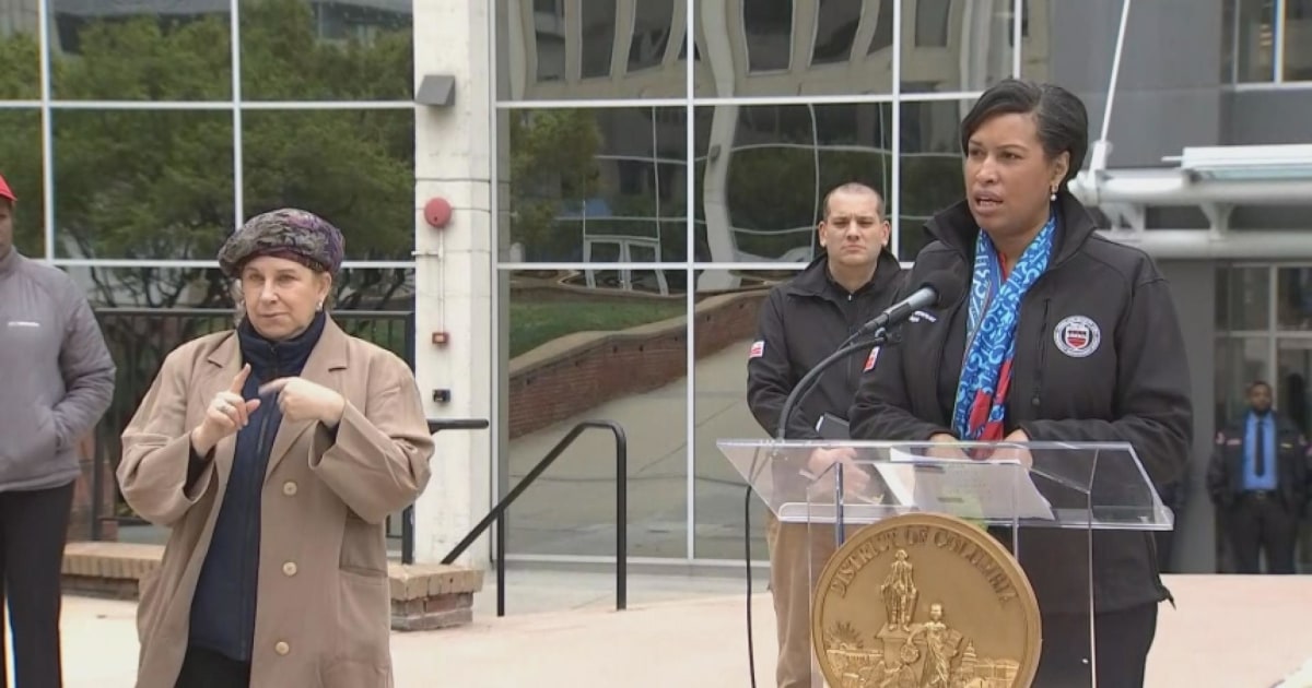 D.C. mayor announces the district will close all non-essential businesses